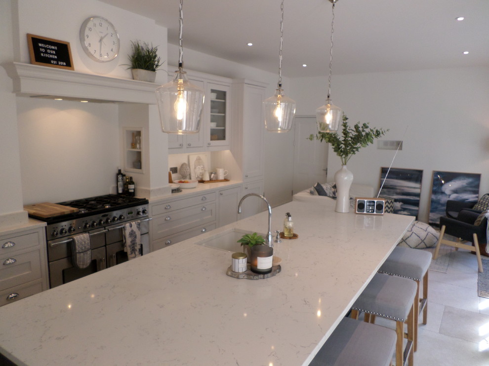 Ashley Ann Caledonia Katrine Painted Farrow and Ball - Modern - Kitchen ...