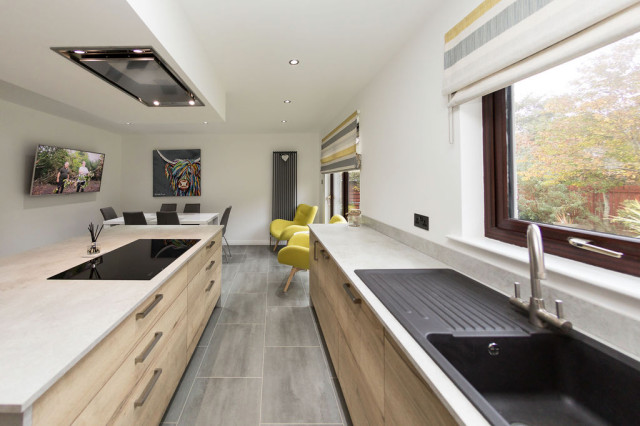 Ashley Ann Fusion Natural Halifax Oak - Modern - Kitchen - Other - by ...