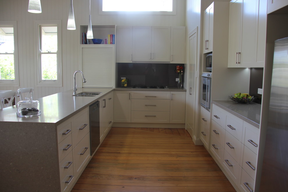 Auchenflower Queenslander Kitchen - Traditional - Kitchen - Brisbane ...
