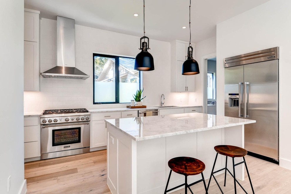 Austin, TX residence - Andora White Oak - Contemporary - Kitchen ...