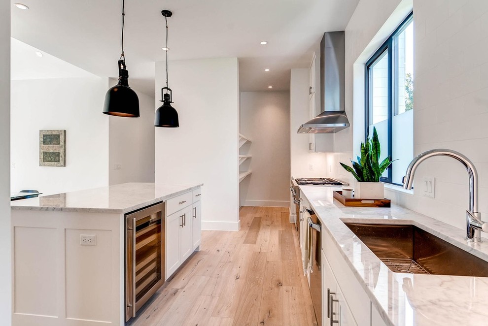 Austin, TX residence - Andora White Oak - Contemporary - Kitchen ...