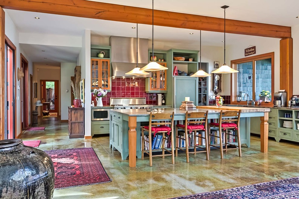 Australian Ranch House - Traditional - Kitchen - Vancouver - by ...