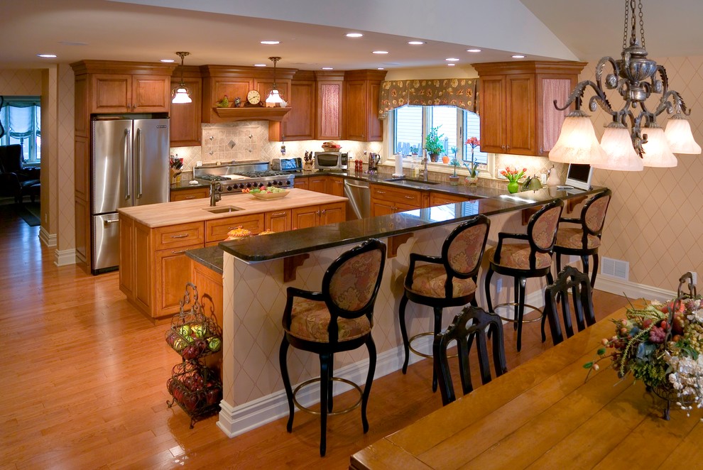 Avon Transformation - Traditional - Kitchen - New York - by Woodbridge ...