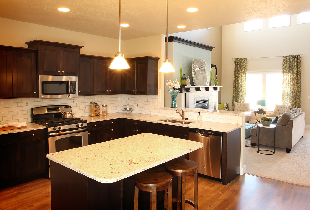 Award Winning Trinity - Traditional - Kitchen - Boise - by Hubble Homes ...