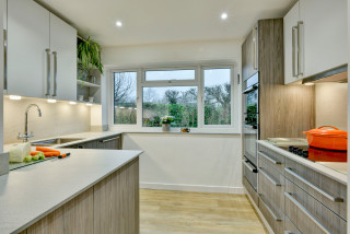 Awkward Kitchen Shape - Modern - Kitchen - Other - by Covey Kitchens ...