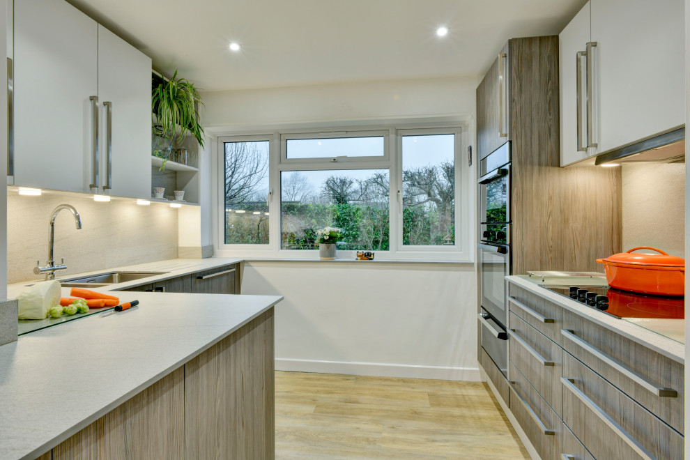 Awkward Kitchen Shape - Modern - Kitchen - Other - by The Kitchen Lady ...