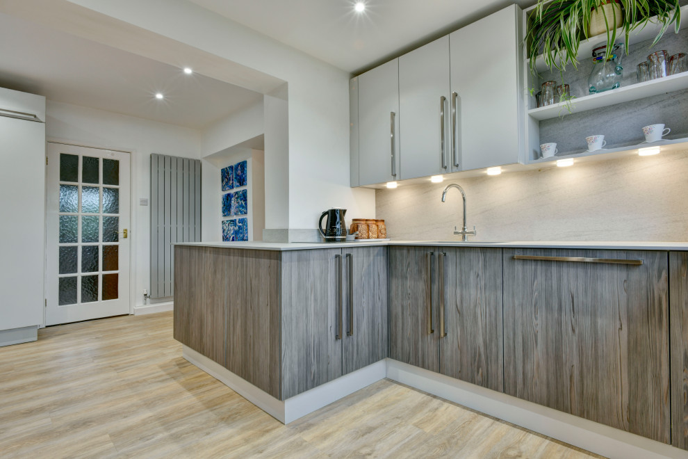 Awkward Kitchen Shape - Modern - Kitchen - Other - by The Kitchen Lady ...