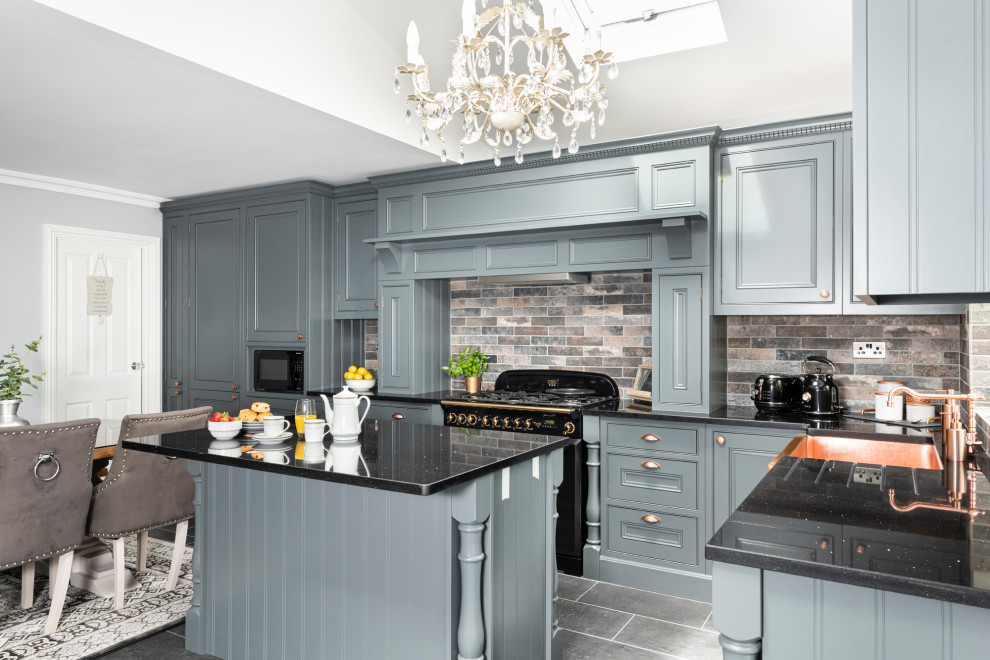 Aziz's Stunning Designer Kitchen - Traditional - Kitchen - Dorset - by ...