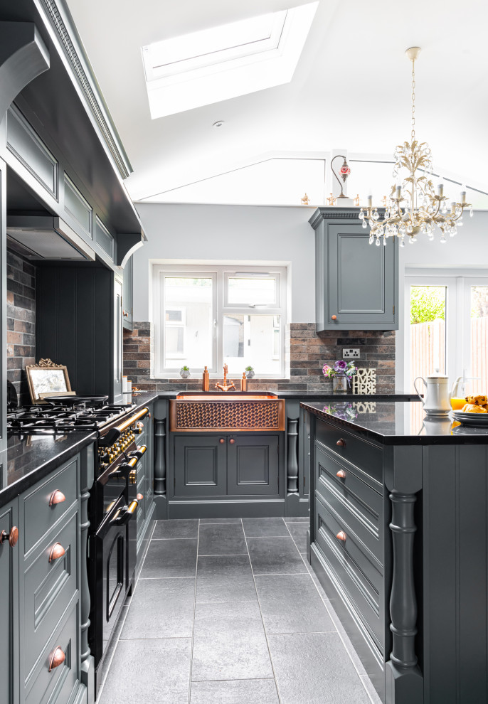 Aziz's Stunning Designer Kitchen - Traditional - Kitchen - Dorset - by ...
