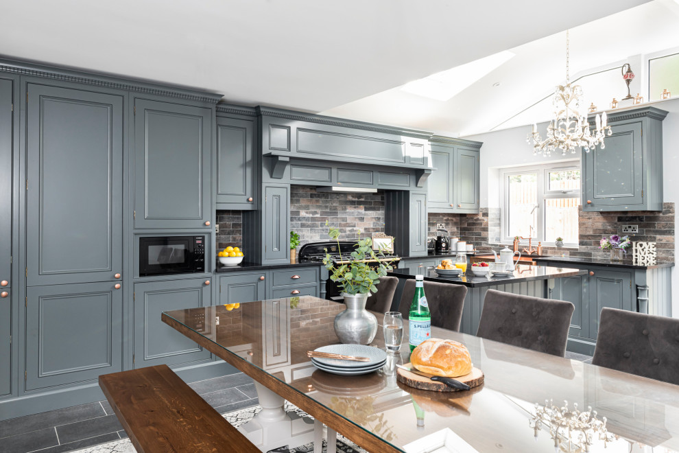 Aziz's Stunning Designer Kitchen - Traditional - Kitchen - Dorset - by ...