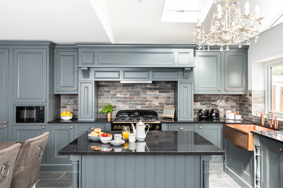 Aziz's Stunning Designer Kitchen - Traditional - Kitchen - Dorset - by ...