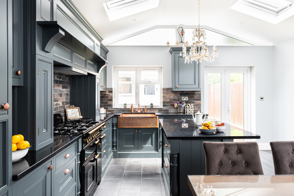 Aziz's Stunning Designer Kitchen - Traditional - Kitchen - Dorset - by ...