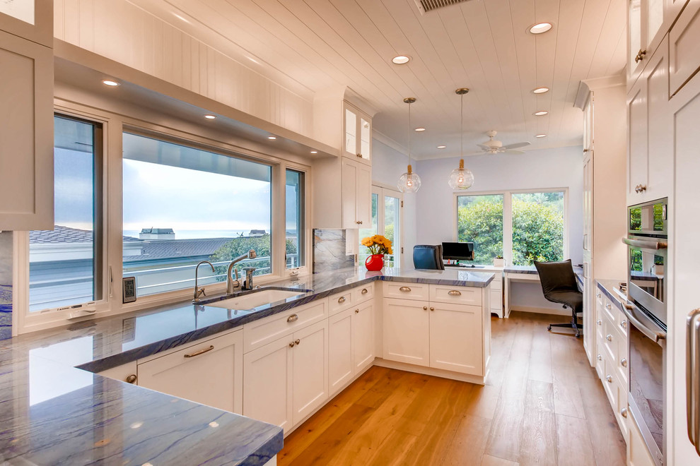 Azul Macaubas Quartzite - Kitchen - San Diego - by Brazilian Exotic ...