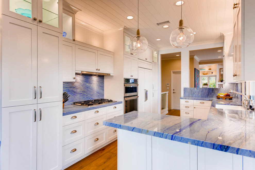 Azul Macaubas Quartzite - Kitchen - San Diego - by Brazilian Exotic ...