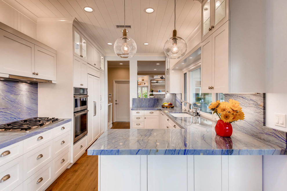 Azul Macaubas Quartzite - Kitchen - San Diego - by Brazilian Exotic ...