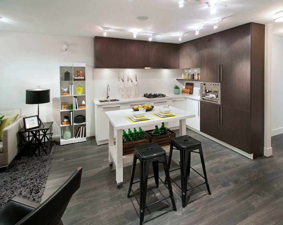 Bachelor Pad, Elliott - Contemporary - Kitchen - Vancouver - by i3 ...