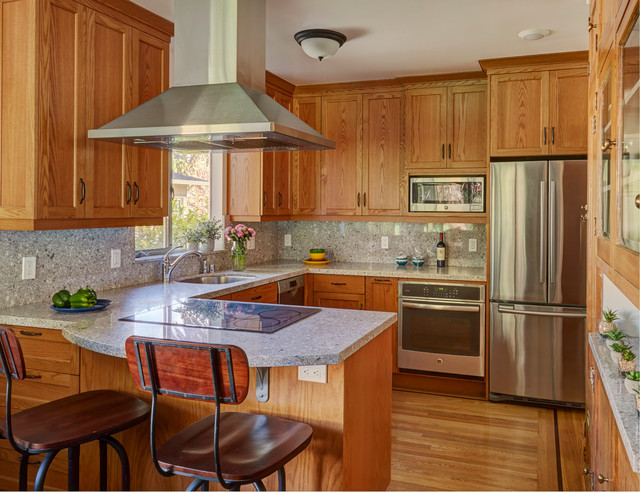 Bachelor Pad Kitchen Remodel - Transitional - Kitchen - San Francisco ...