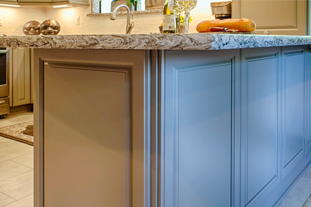 Backside Cabinet Paneling - Traditional - Kitchen - Seattle - by ctm ...