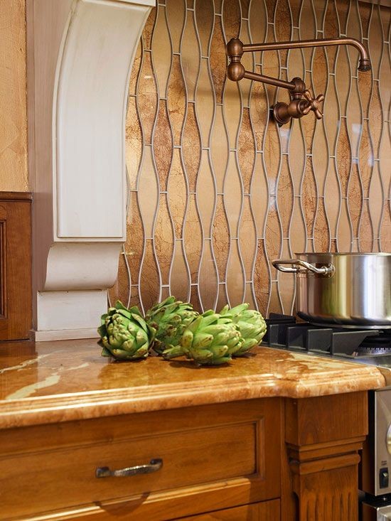 Backsplash Ideas - Transitional - Kitchen - New York - by Homestyle ...