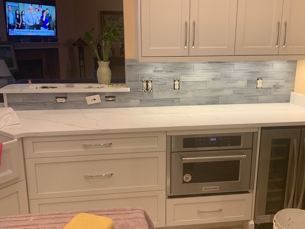 Backsplash - Modern - Kitchen - Jacksonville - by Tile Temptations Of ...