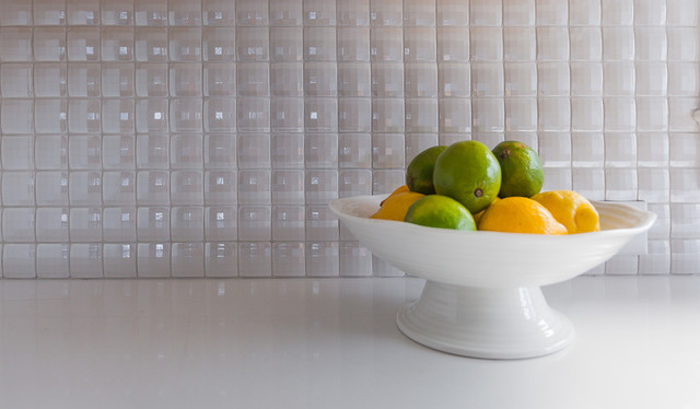 Backsplash with Bling - Klassisch modern - Küche - Sonstige - von DSF ...