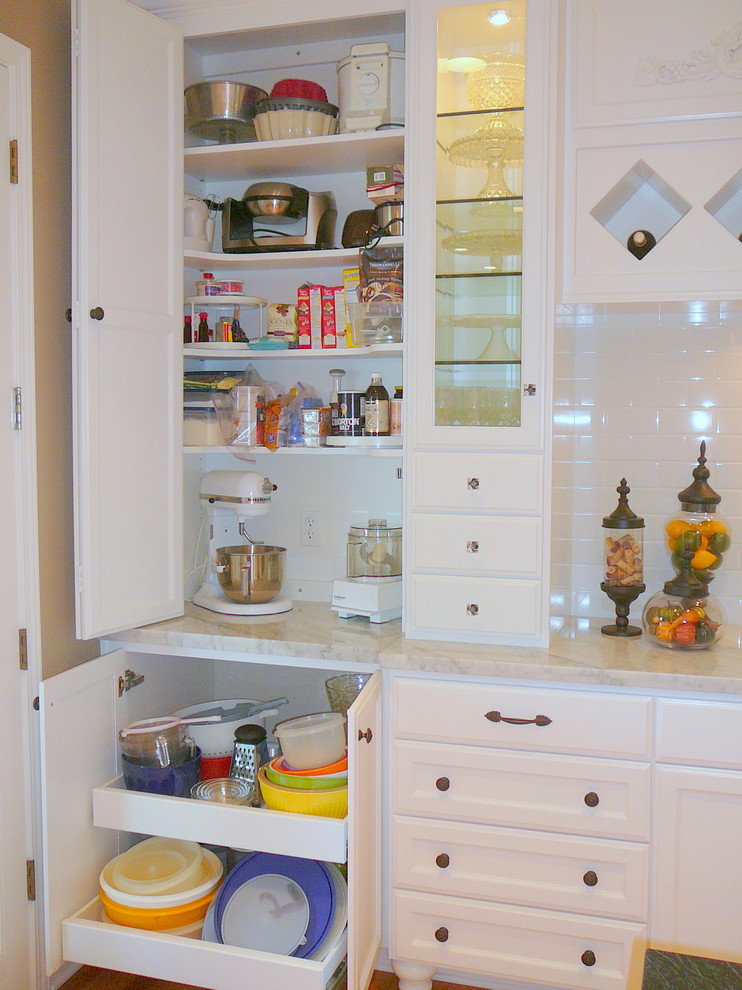 Bake center - Traditional - Kitchen - Sacramento - by Design Classics ...