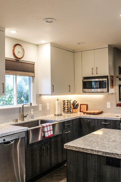 Balance Of Warm and Cool Tones In Clayton - Contemporary - Kitchen ...