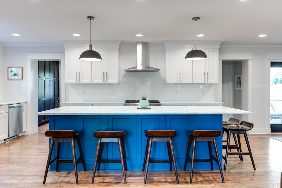 Baldwin Road Addition and Remodel - Beach Style - Kitchen - Richmond ...