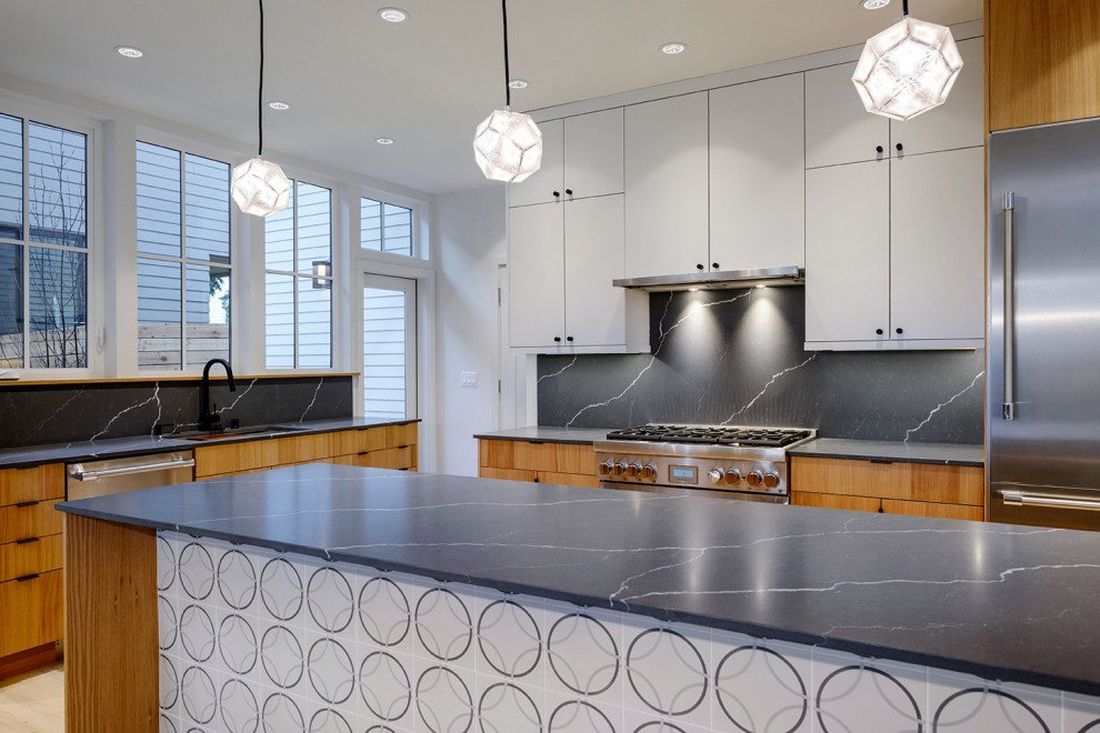 Ballard Twofold - Contemporary - Kitchen - Seattle - by Click ...
