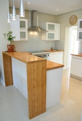 bamboo bench tops - Contemporary - Kitchen - Other - by Shanghai ...