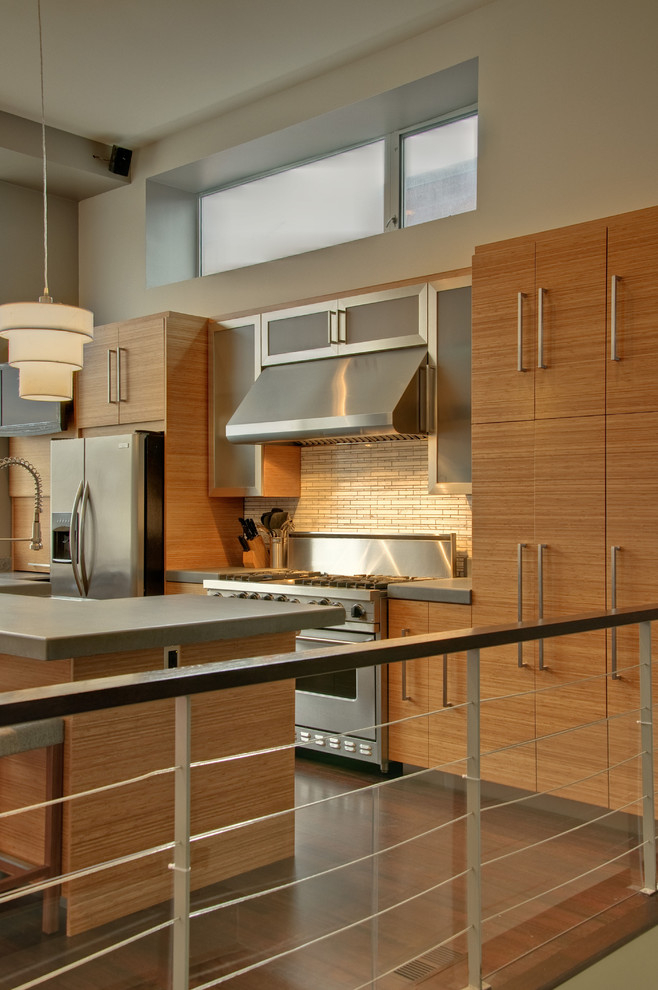 Bamboo Cabinets - Modern - Kitchen - Chicago - by Best Cabinets | Houzz