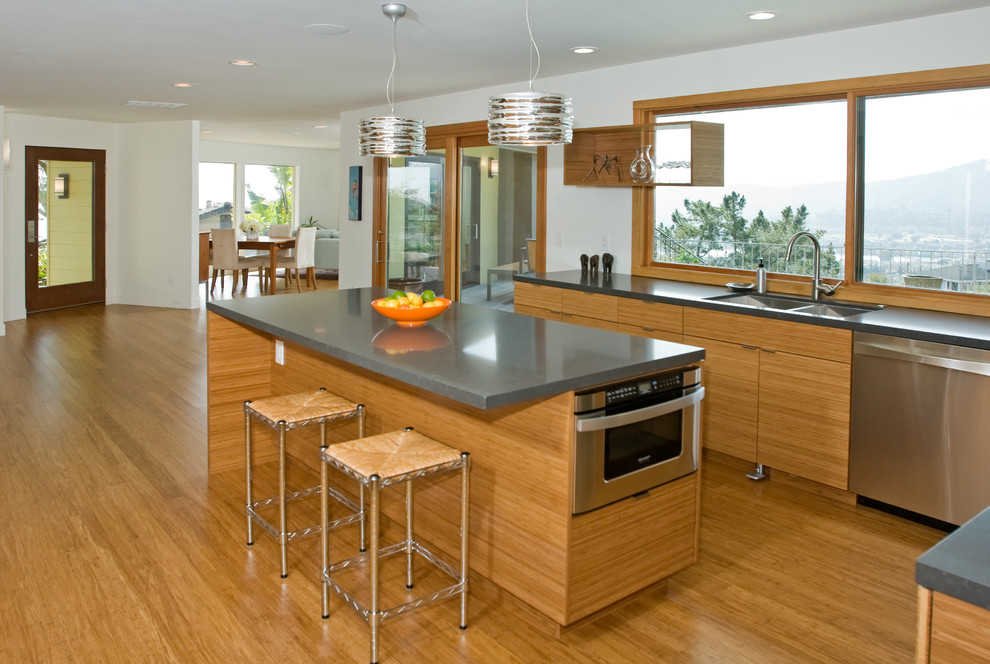 Bamboo Kitchen - Modern - Kitchen - San Francisco - by Marshall ...
