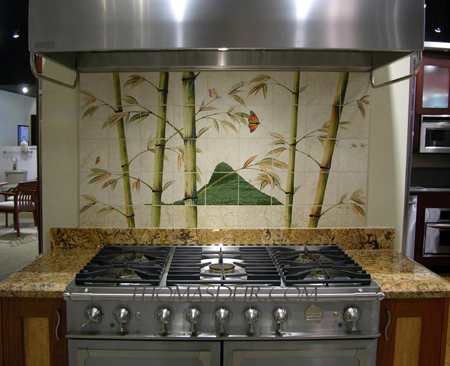 Bamboo Stovetop - Asian - Kitchen - Hawaii - by Thomas Deir Studios ...