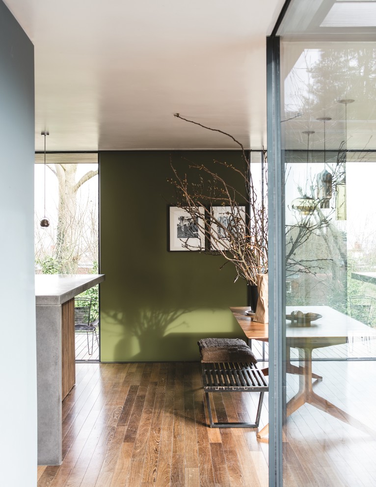 Bancha by Farrow & Ball - Contemporary - Kitchen - Dorset - by Farrow ...