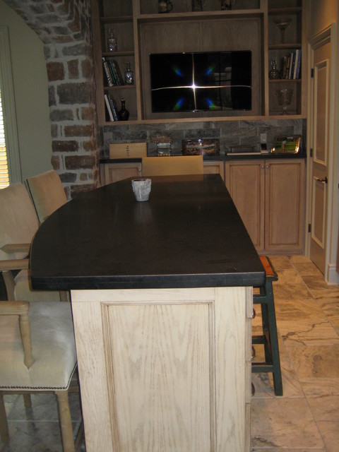 Bar: Absolute Black Honed granite - Classique - Cuisine - La Nouvelle ...