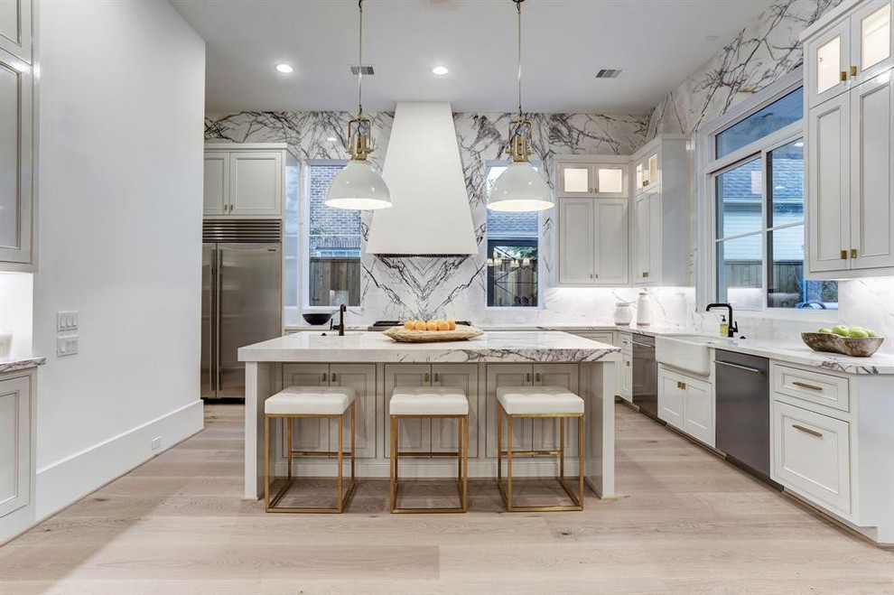 Barbara Project - Transitional - Kitchen - Houston - by M Architecture ...