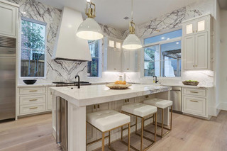Barbara Project - Transitional - Kitchen - Houston - by M Architecture ...