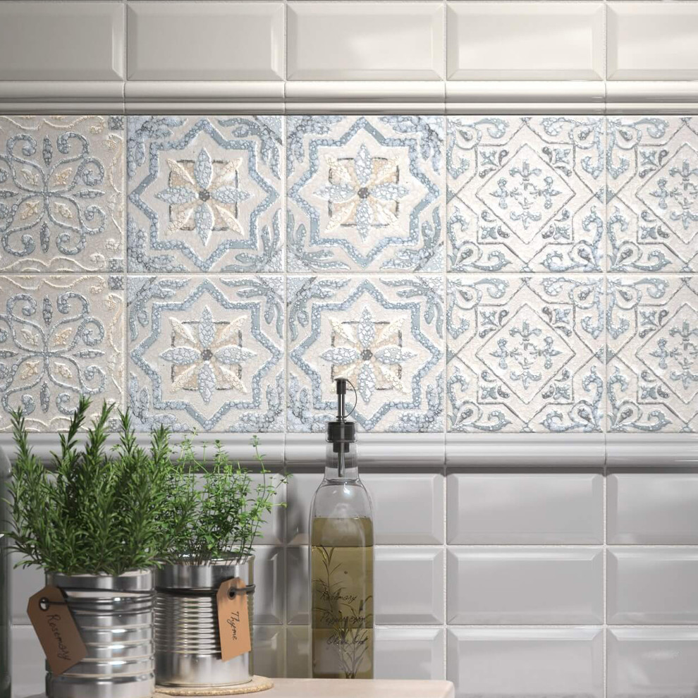 Bario - Beach Style - Kitchen - Manchester - by Tile by Tile | Houzz