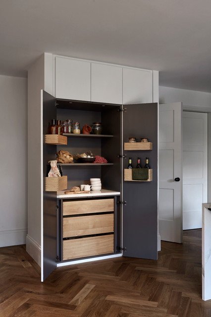 Barnes Kitchen - Bespoke Pantry - Contemporary - Kitchen - London - by ...