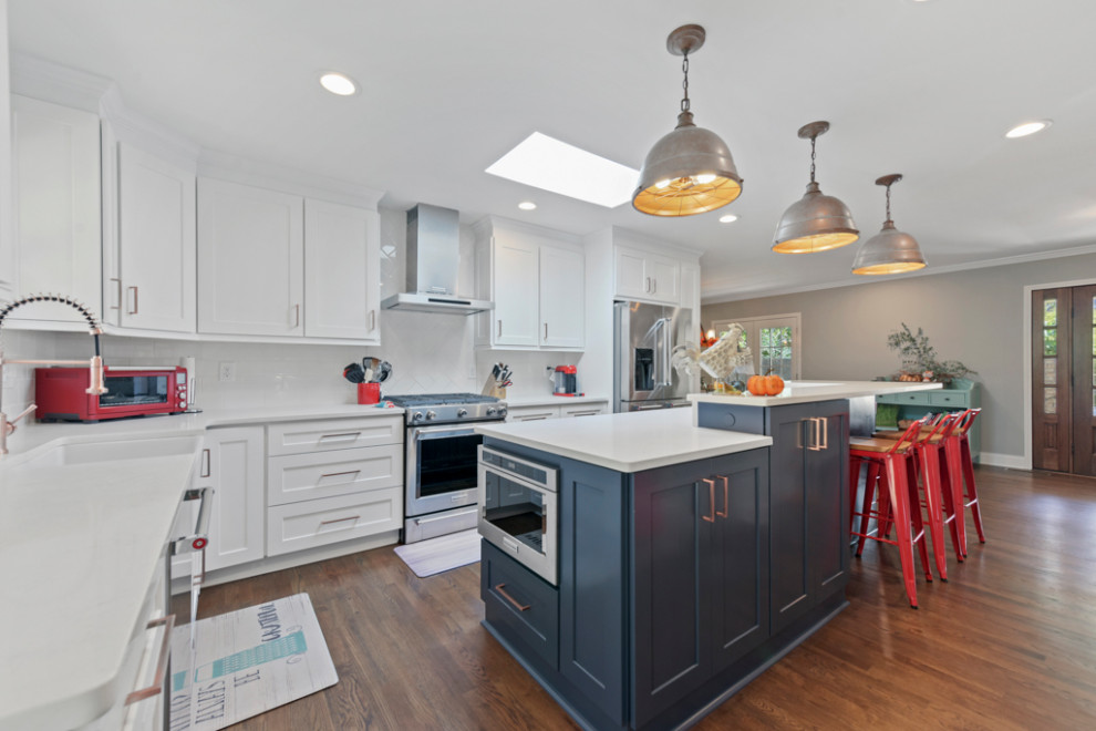 Barrett Kitchen/Dinning/Front Porch - Traditional - Kitchen - Atlanta ...