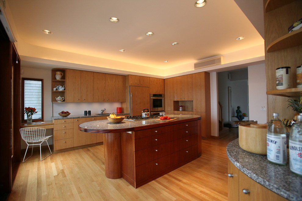 Baruch - Contemporary - Kitchen - Boston - by Wanamaker Raphael Design ...