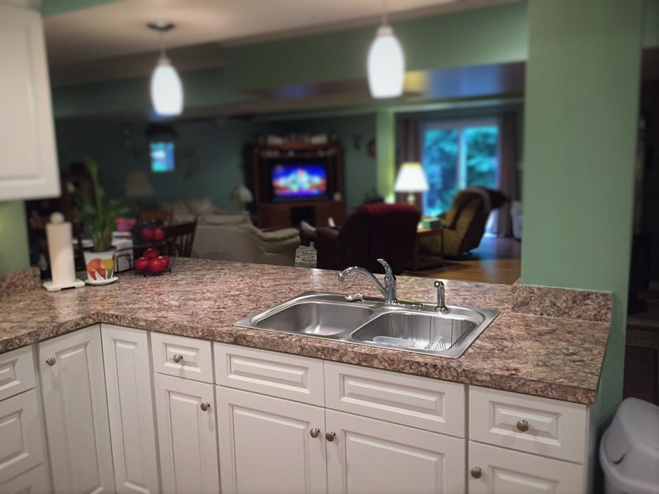 Basement In-Law Kitchen On A Budget!k - Traditional - Kitchen - DC ...