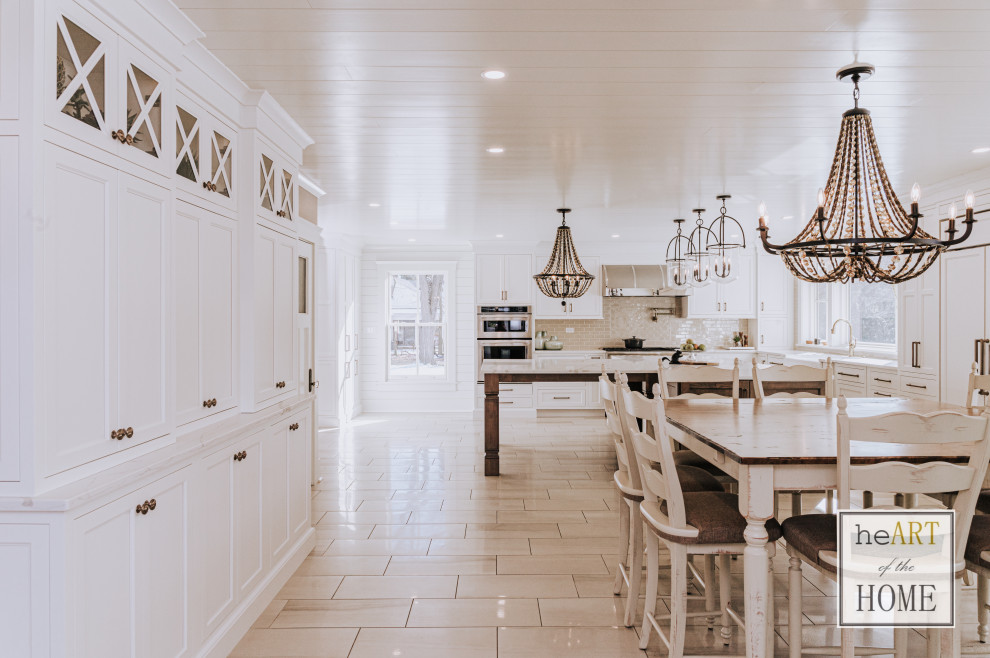 Batavia Ave - Farmhouse - Kitchen - Chicago - by Heart of the Home | Houzz
