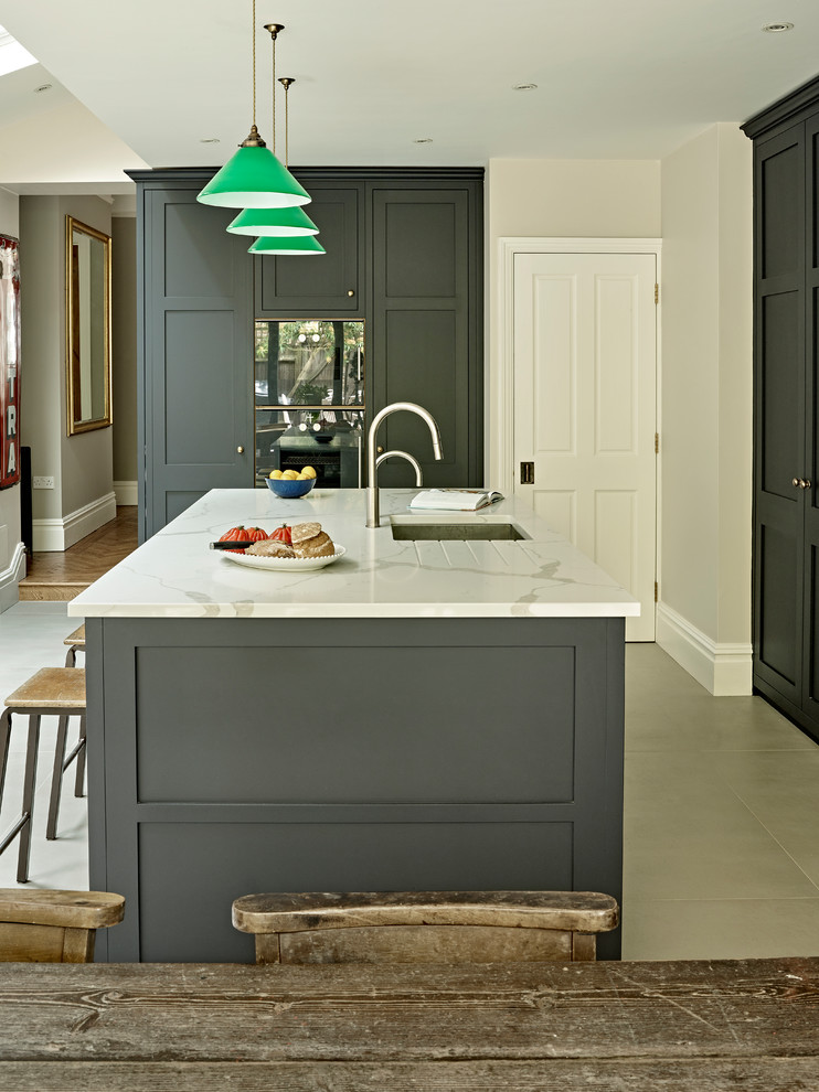 Battersea Kitchen - Transitional - Kitchen - London - by Brayer Design ...