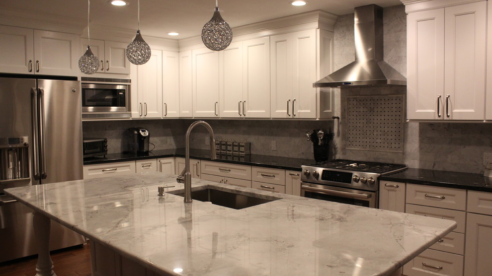 Bayville kitchen - Transitional - Kitchen - New York - by Better By ...
