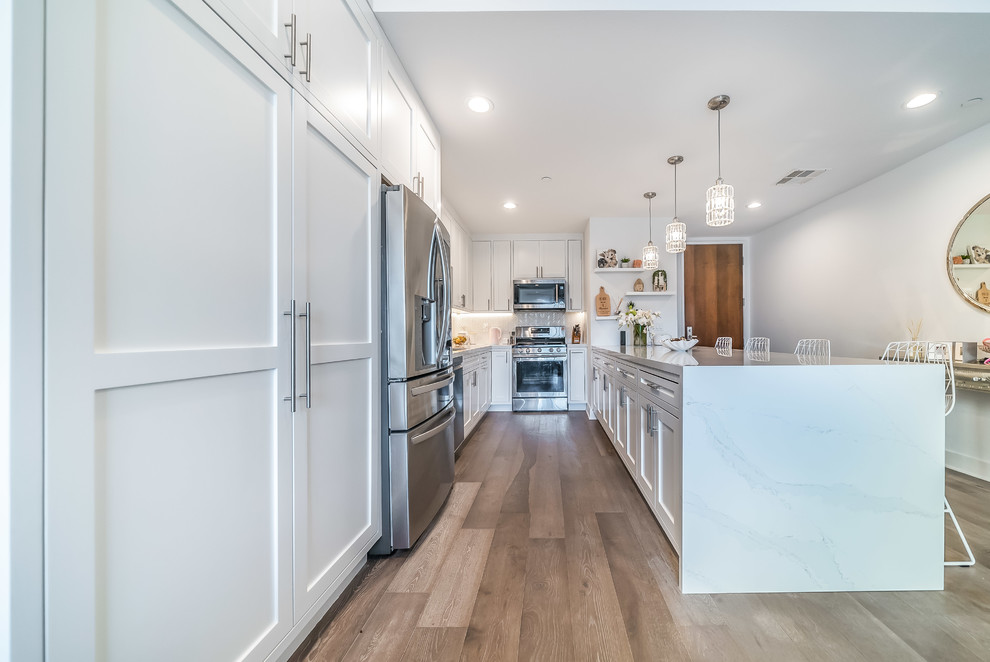 Beach Ave MDR Interior Renovation - Modern - Kitchen - Los Angeles - by ...