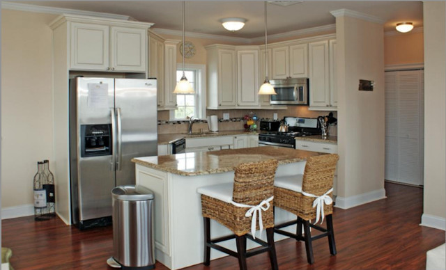 Beach Duplex - Coastal - Kitchen - New York - by Circul Custom Builders ...