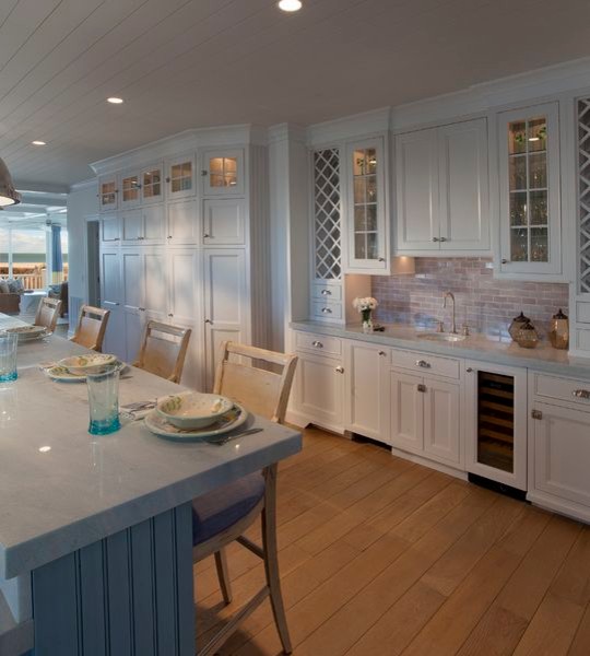 Beach House - Beach Style - Kitchen - Wilmington - by Giorgi Kitchens ...