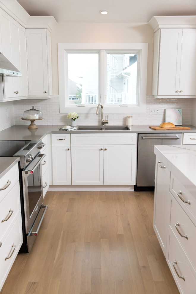Beach House Remodel with Pneumatic Elevator - Transitional - Kitchen ...