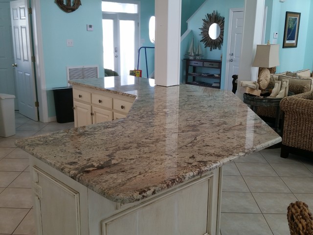 Beach Kitchen - Beach Style - Kitchen - Miami - by Island Granite | Houzz
